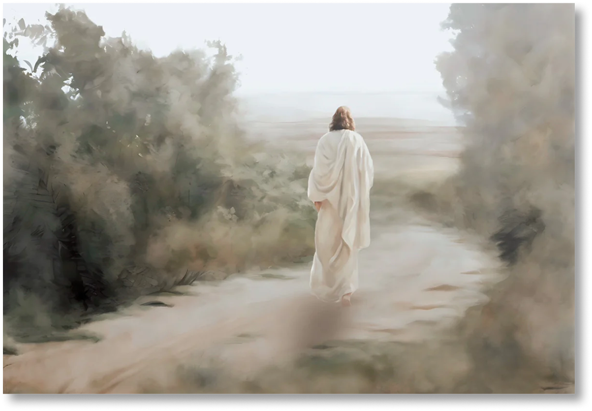 In His Footsteps - Print – Light Your Home