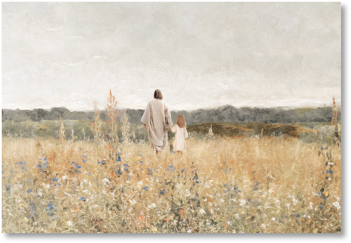 Steps of Faith, Girl - Print – Light Your Home